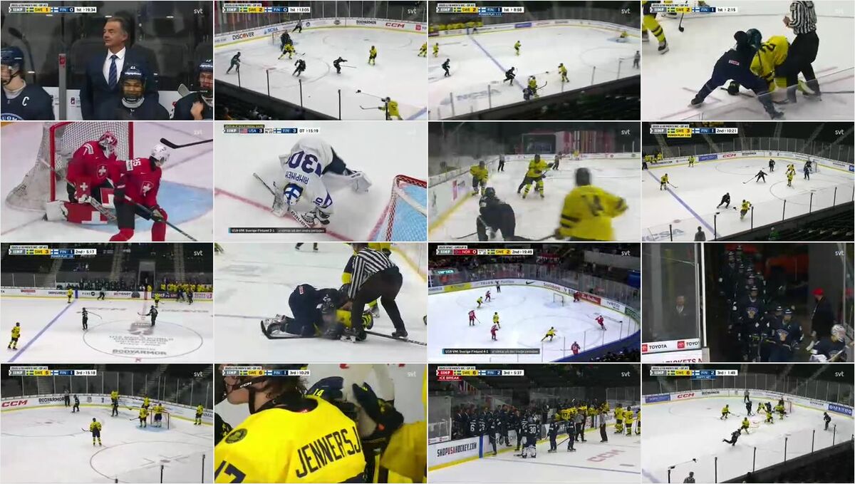 IIHF.World.U18.Championship.Quarterfinal.Sweden.Vs.Finland.234p-