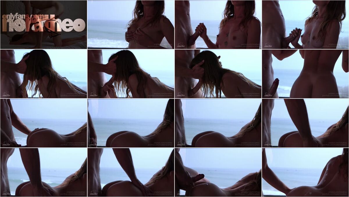 A Quickie before Surf Ended with Huge Explosive Cumshot noratheo