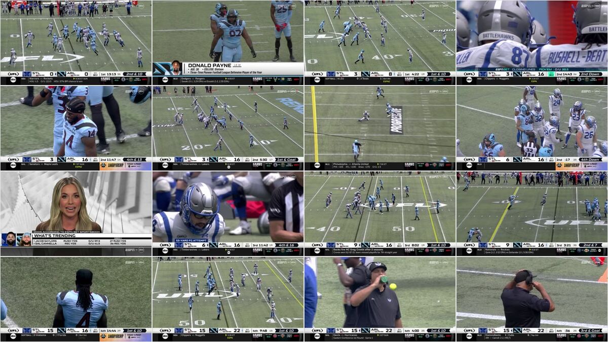UFL 2025 St  Louis Battlehawks vs  Arlington Renegades 19 04 720