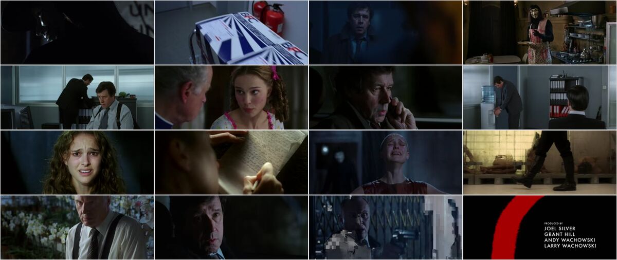 V for Vendetta 2005 720p HEVC BluRay Hindi English DD 2 0 x265 E