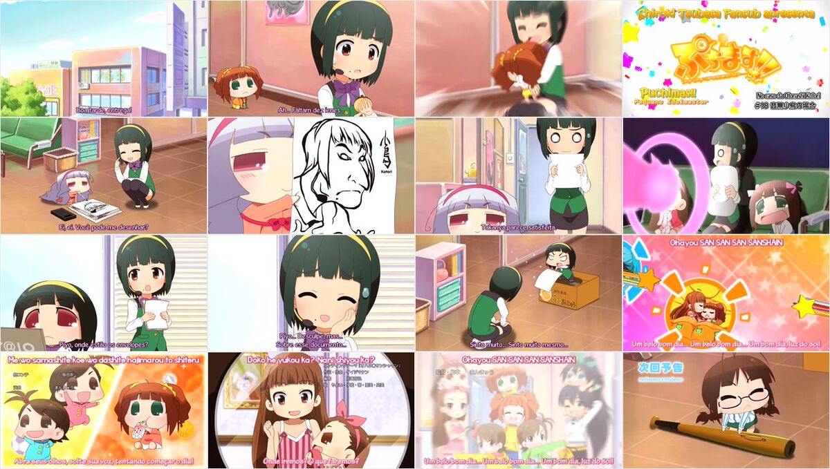 [Shiroki Tsubasa]Puchimas!! Petit Petit Idolmaster 18 [960X540][