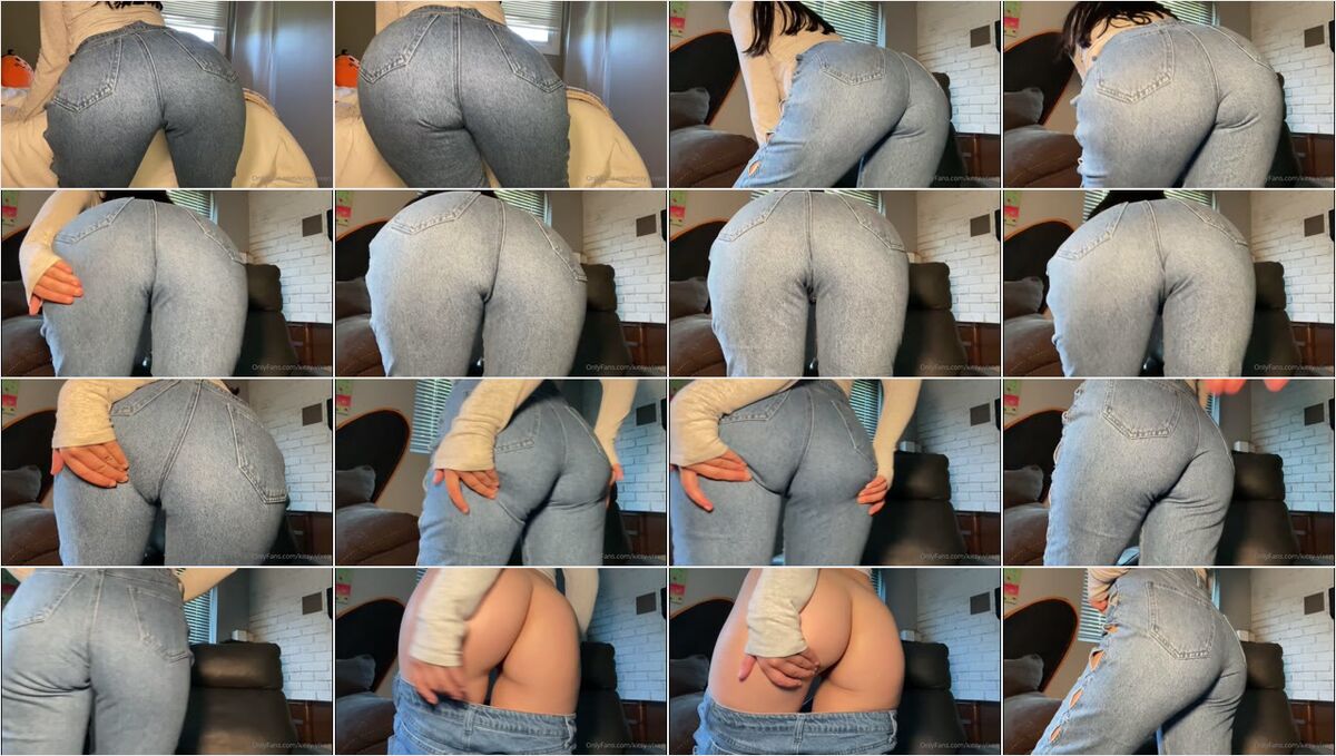 kitsy vixen of kitsy vixen Eggy Smelling Jean Farts This is the 