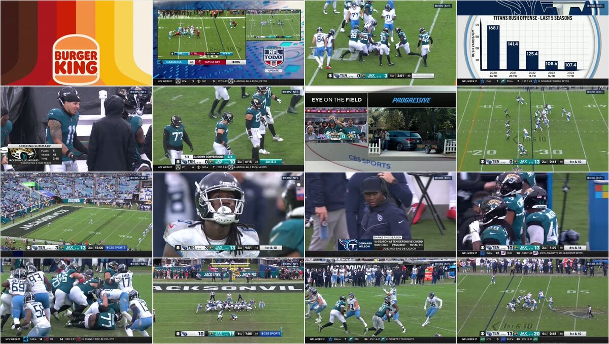 Tennessee Titans at Jacksonville Jaguars 29 12 2024 low