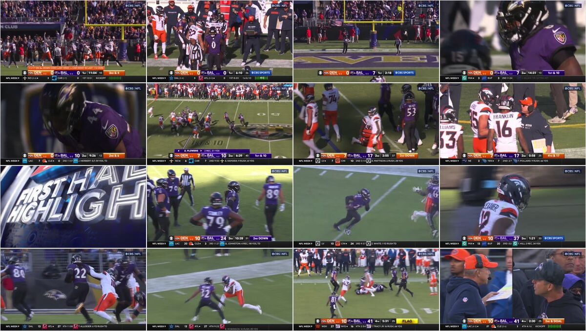Denver Broncos at Baltimore Ravens 03 11 2024 low