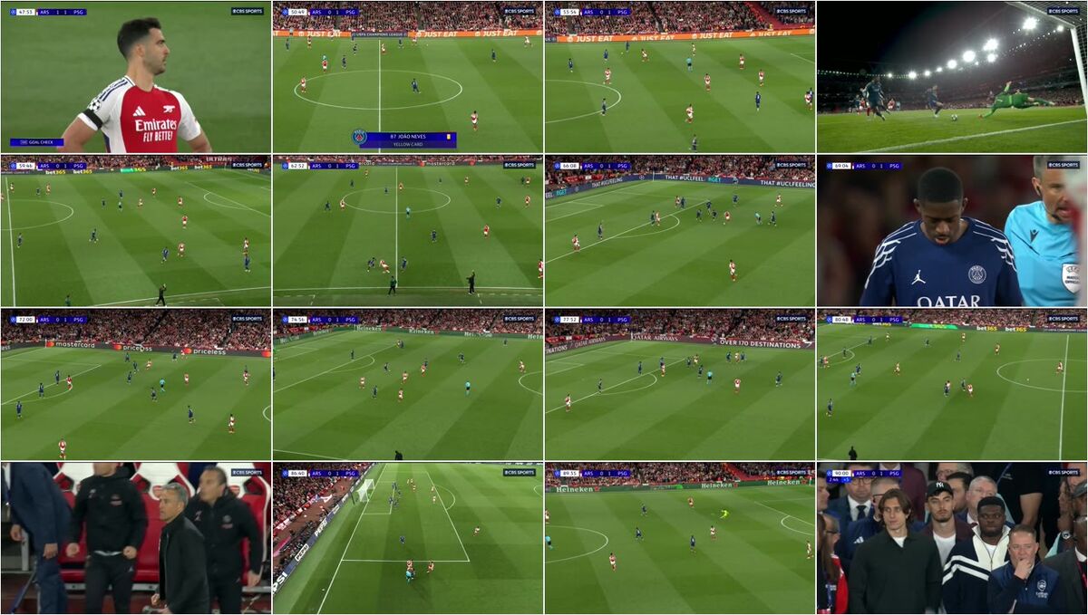 Arsenal vs PSG - 2Half