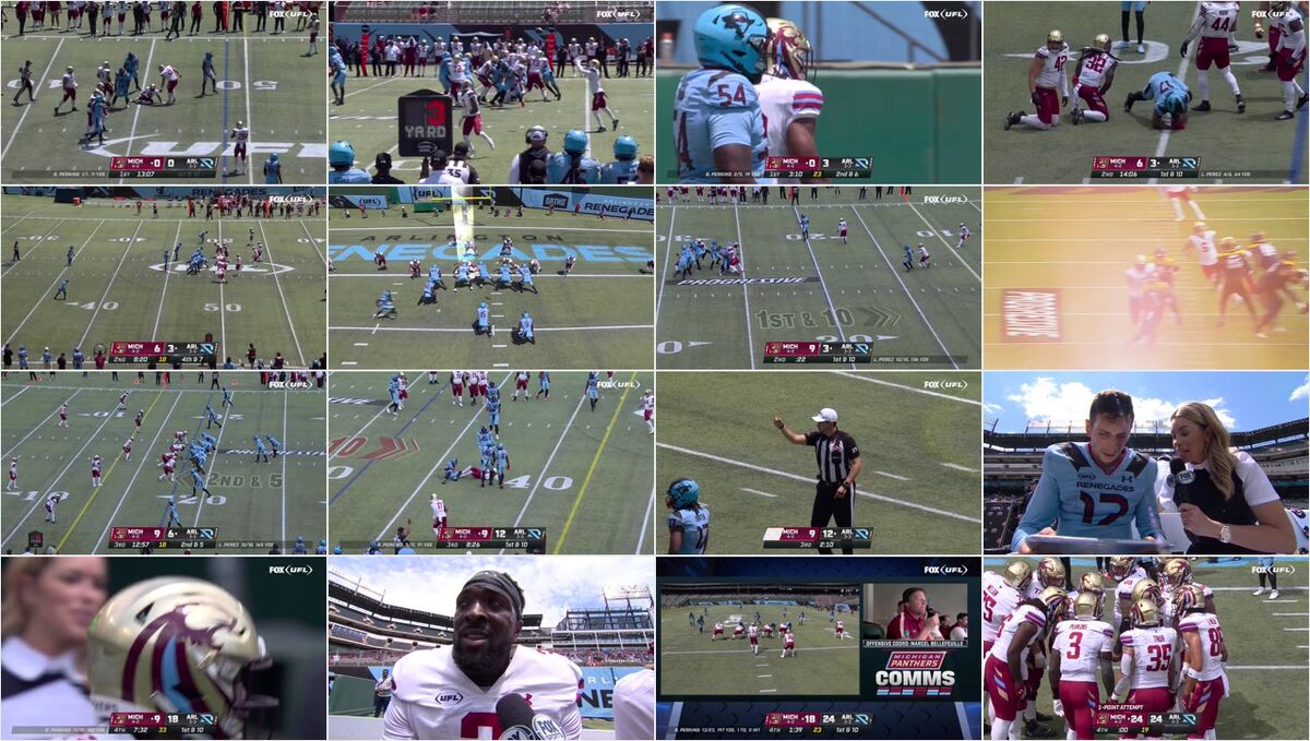 UFL 2025 Michigan Panthers vs  Arlington Renegades 10 05 720pEN6