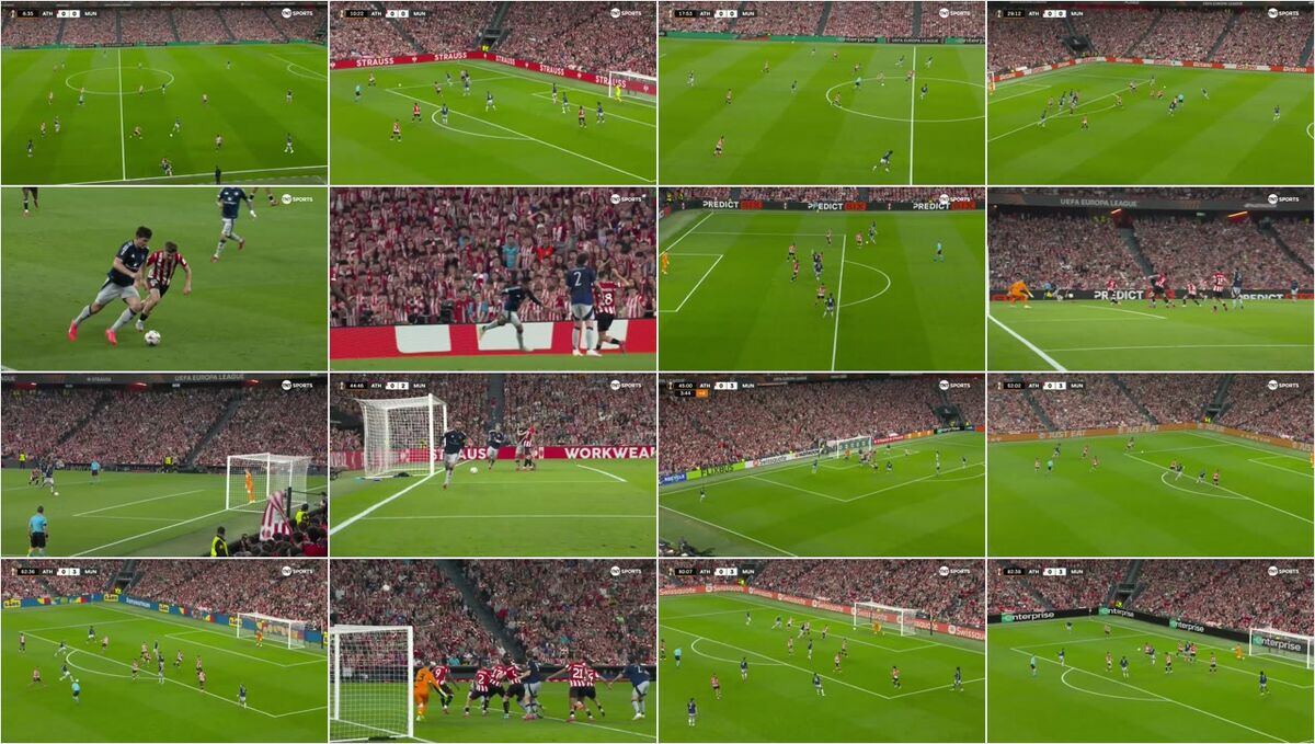 Athletic Club vs Manchester United - Highlight