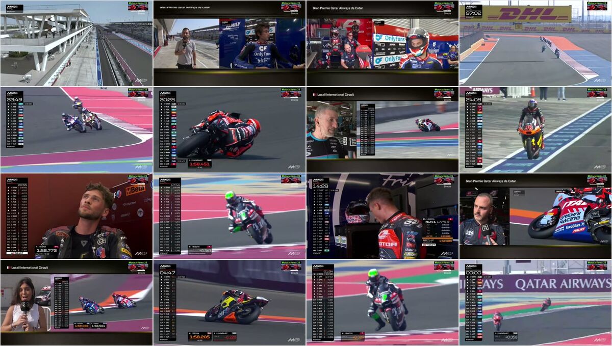 FP1 de Moto2 desde Qatar - 11-04-25