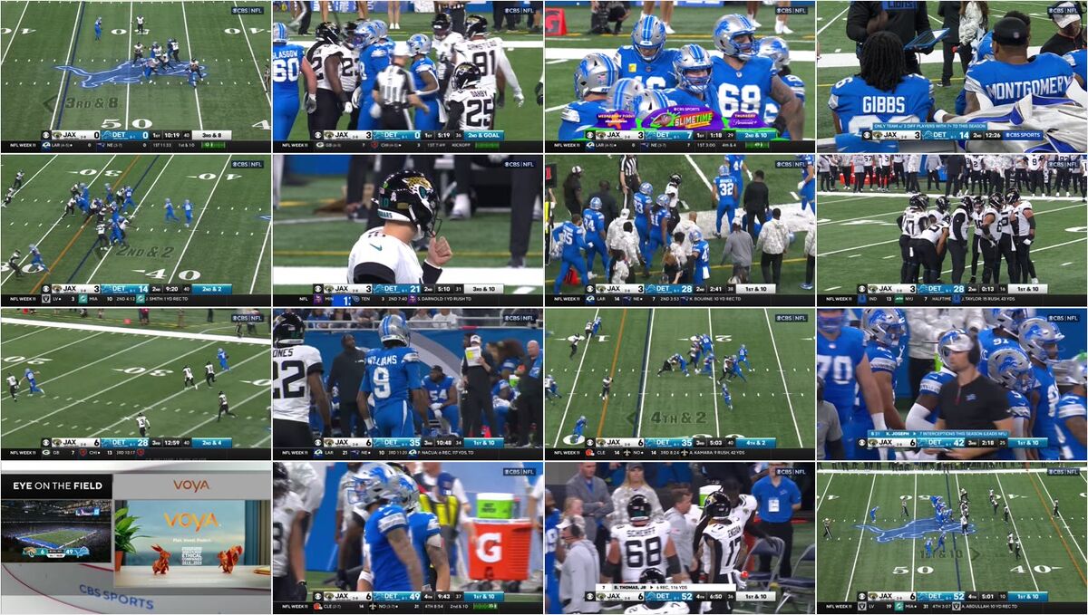 Jacksonville Jaguars at Detroit Lions 17 11 2024 low