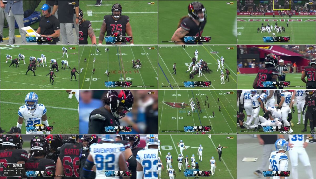 Detroit Lions at Arizona Cardinals 22 09 2024 low