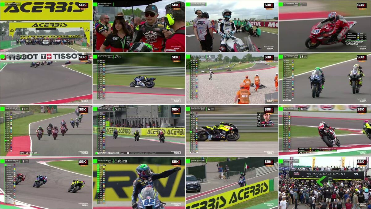 2ª Carrera de WorldSSP desde el circuito de Cremona ( Italia) 0