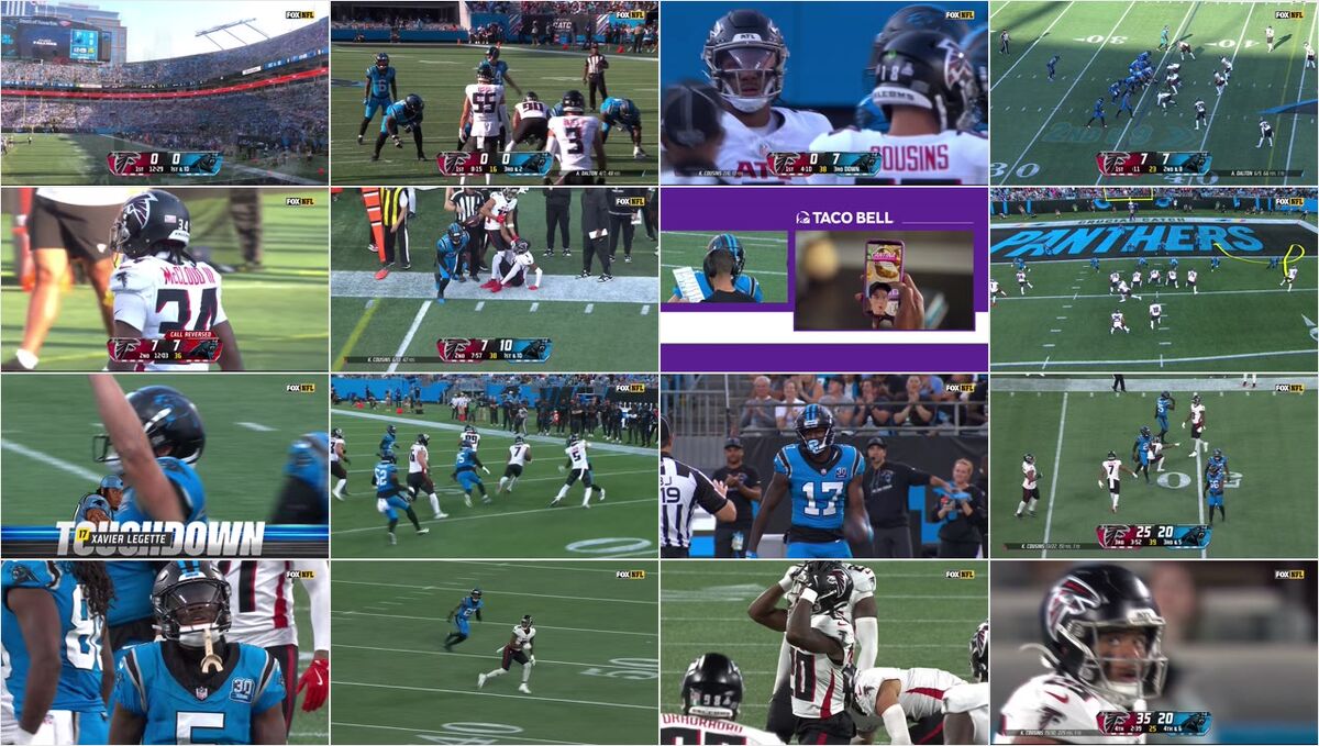Atlanta Falcons at Carolina Panthers 13 10 2024 low