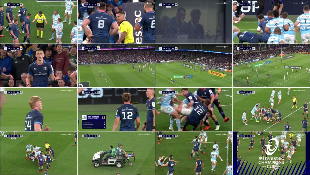 Leinster  Glasgow Warriors 11 04 2025