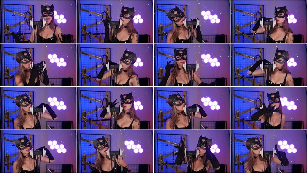 Busy B - Catwoman Ear Eating