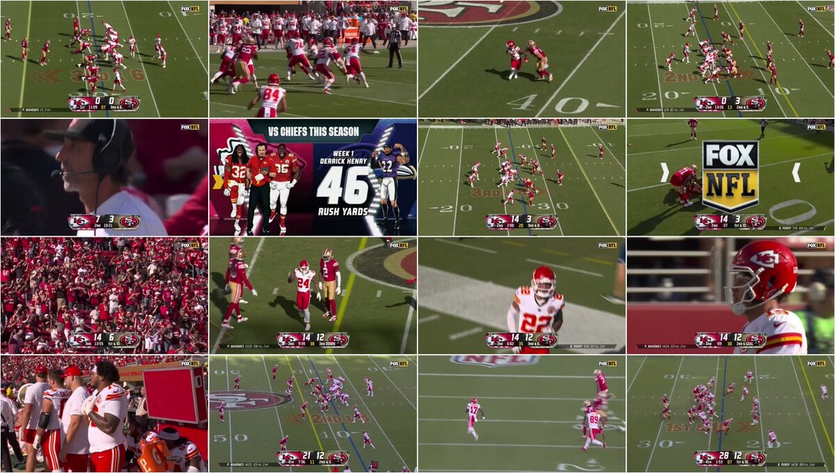 Kansas City Chiefs at San Francisco 49ers 20 10 2024 low