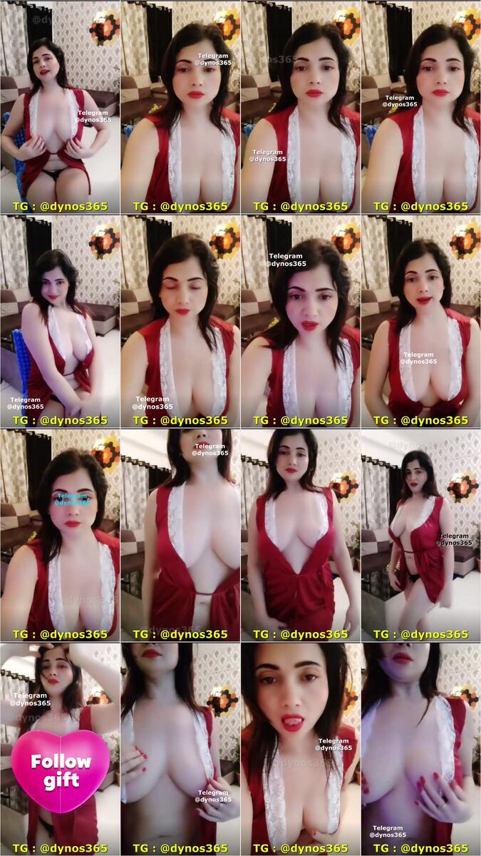 Tango Girl Pinky Show Slight Nipples and Masturbating On Live - 