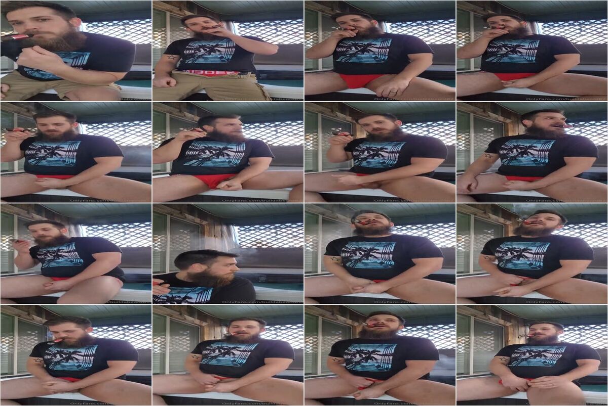 BILL Bearded Horny Wanker Sizzling Sexy Hottie Jerking Off Cummi