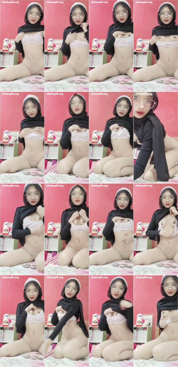 Bokeb jilbab sma godainn pascol dikamar