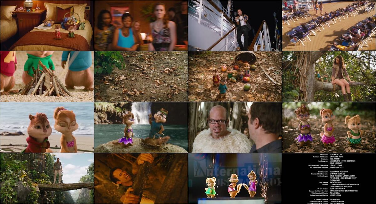 Alvin i wiewiórki 3 - Alvin and the Chipmunks- Chipwrecked (201