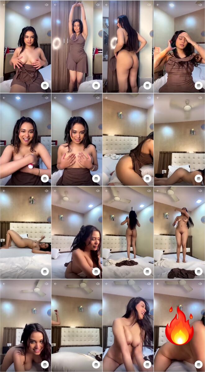 Currly Quinn aka EveQuinn FIRST TIME Full Nude on Bed