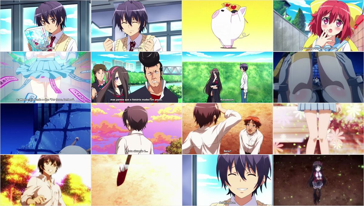 Ore no Nounai Sentakushi ga Gakuen Love Comedy wo Zenryoku de Ja