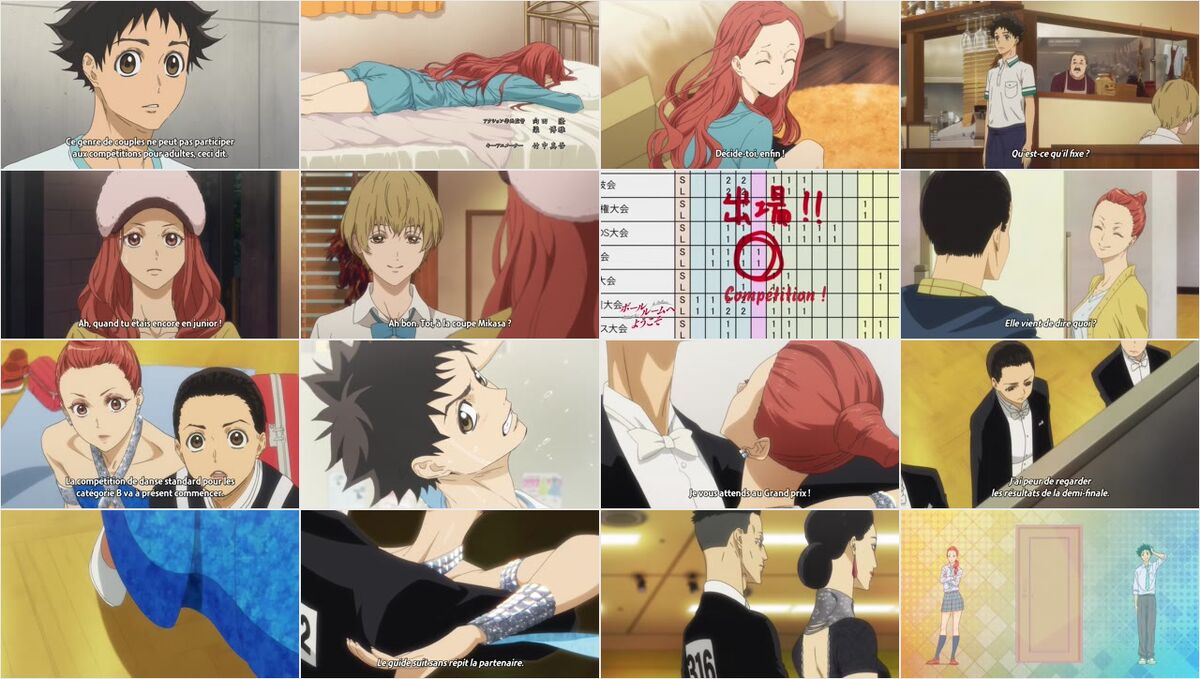 [Houkago-Fansub] Ballroom e Youkoso - 14 VOSTFR HD