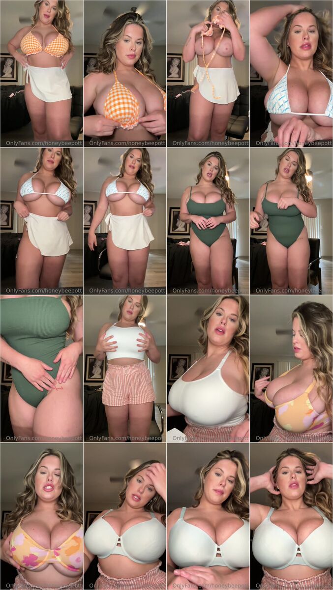 OF honeyybeebby XXX Clothing Displaying Changing