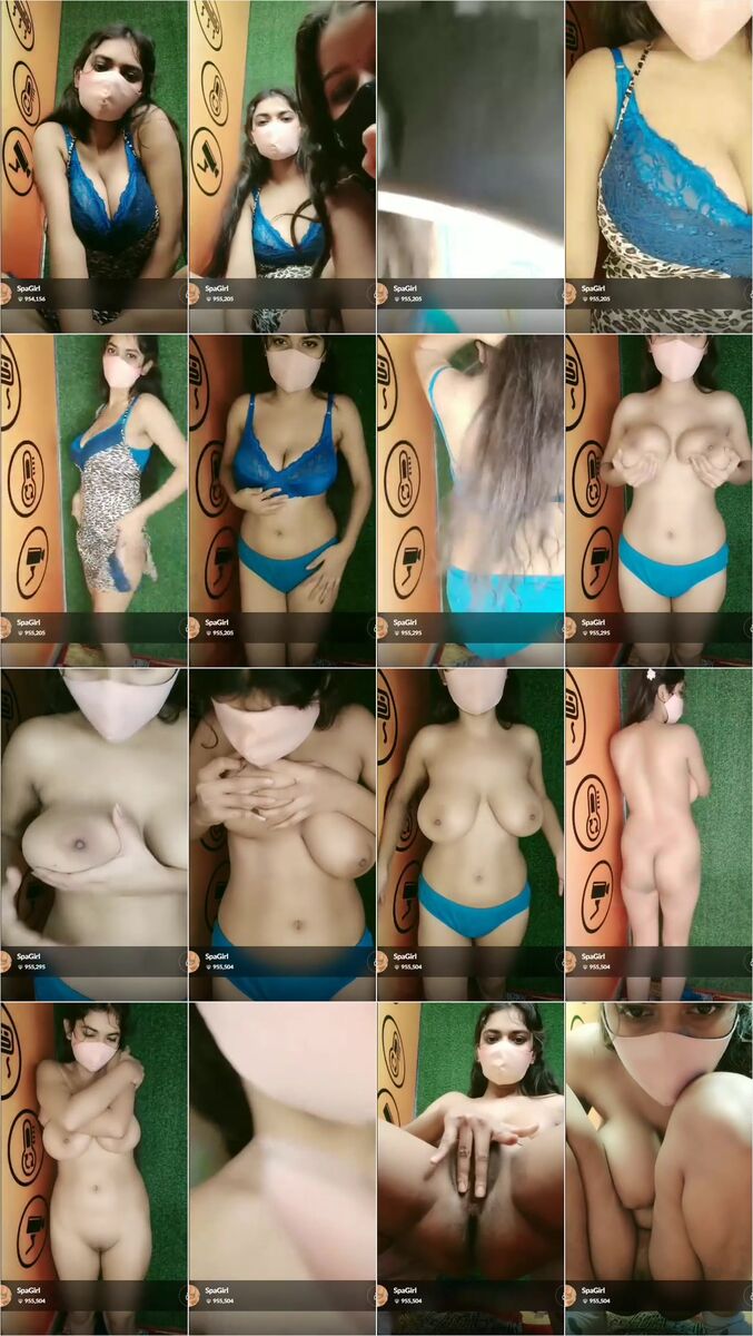 SpaGirl Showing Boobs, Pussy & Ass on Tango Live