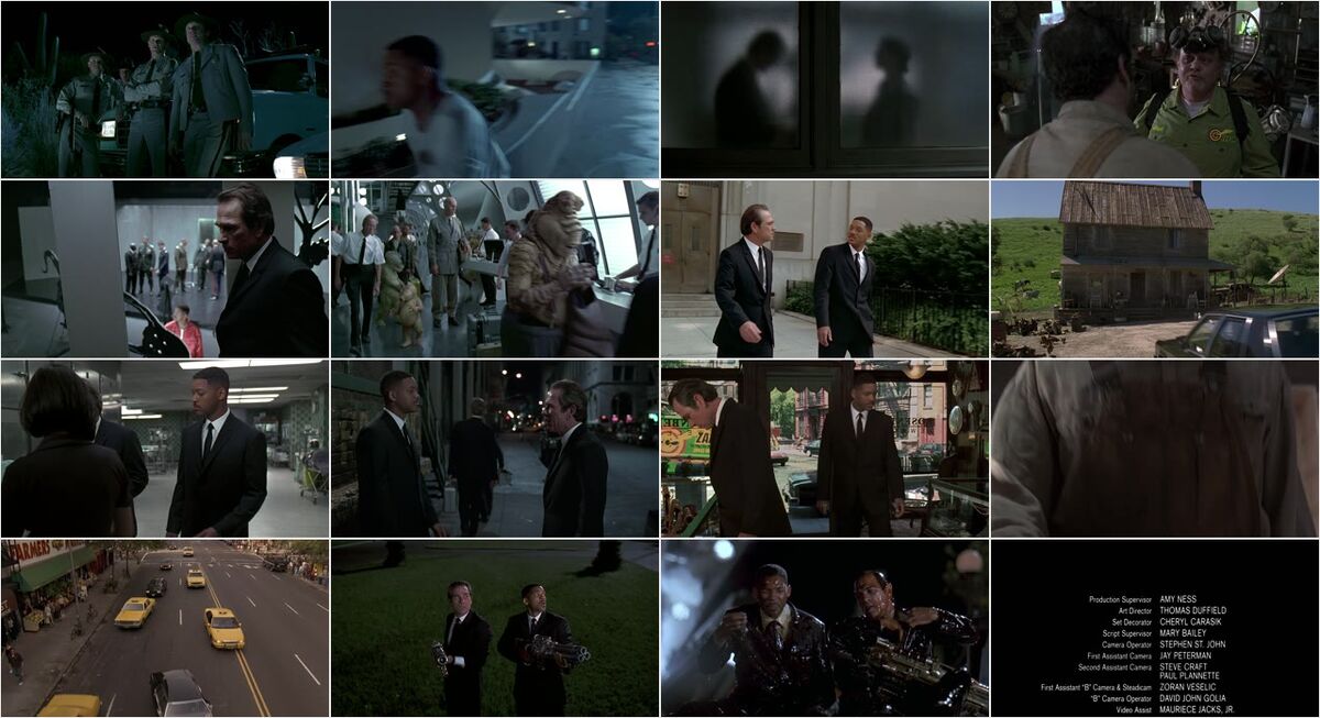 MIB1 Hombres De Negro Men In Black Barry Sonnenfeld, 1997 brrip