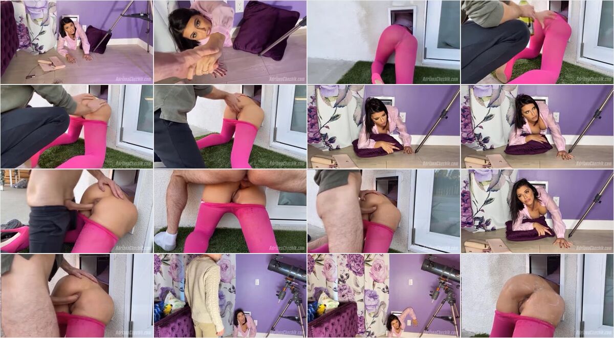 OnlyFans Adriana Chechik My Mom Got Stuck In The Dog Door anal m