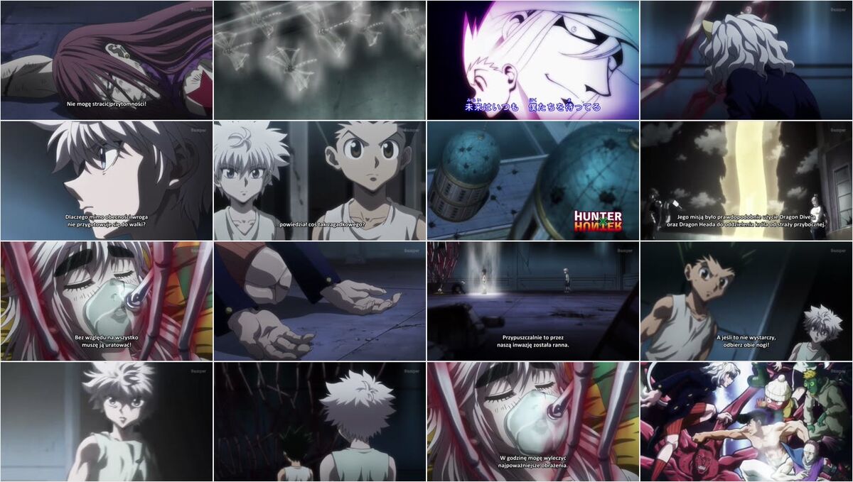 Hunter x Hunter (2011) - Odcinek 116 - Zemsta x I x Ozdrowienie 