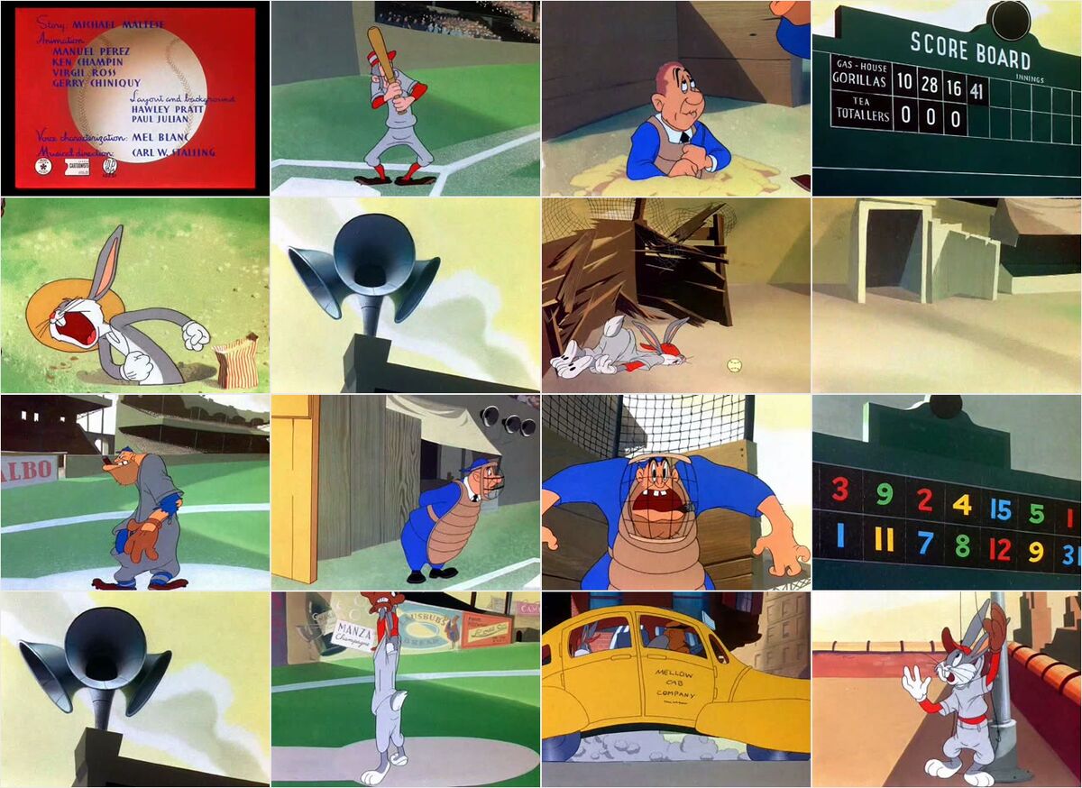 Looney Tunes Golden Collection - 1x01 - Baseball Bugs