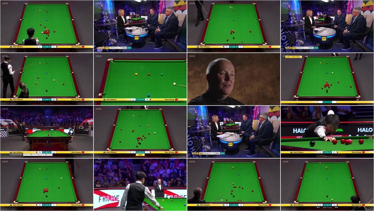Snooker World Championship 2025 - Day 16 Evening Session (04 May