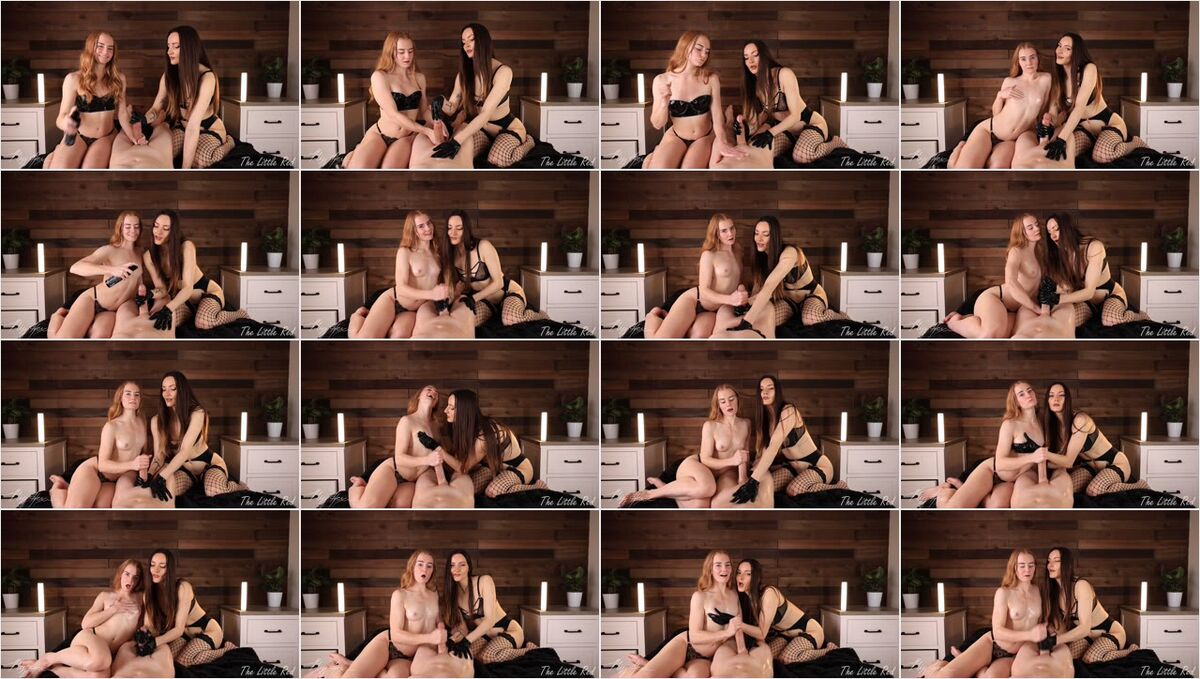 Double Femdom HJ With Ruined Orgasm@misshex