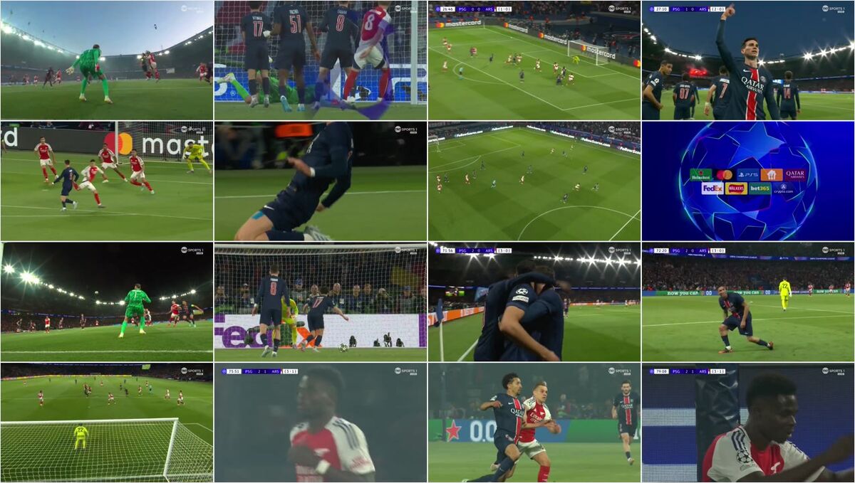 PSG vs Arsenal - Highlights