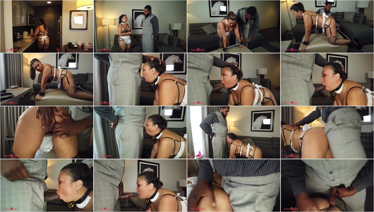 krystal davis bad maid gets punished by bbc guest Onlyfans Asian