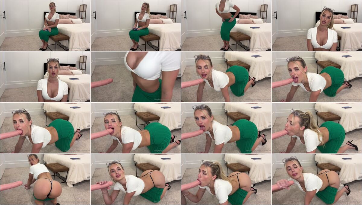 Vega Thompson - Dildo Blowjob