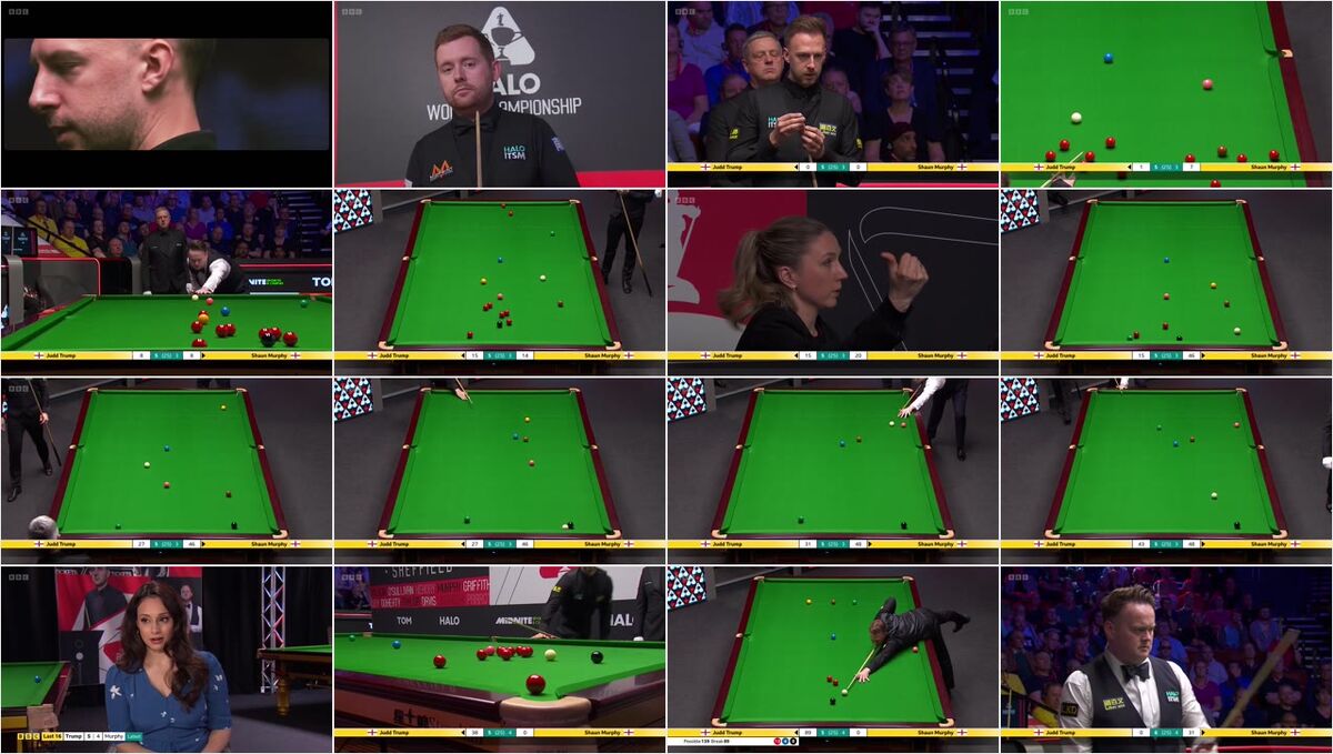 Snooker World Championship 2025  Day 9 Evening Session Part1 27 Apr 2025 540p Mp4