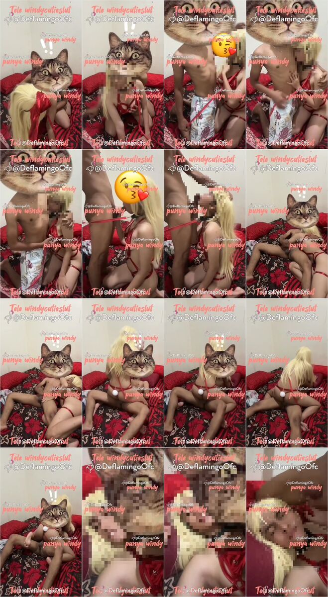 Windy Lingerie Merah Ngewe