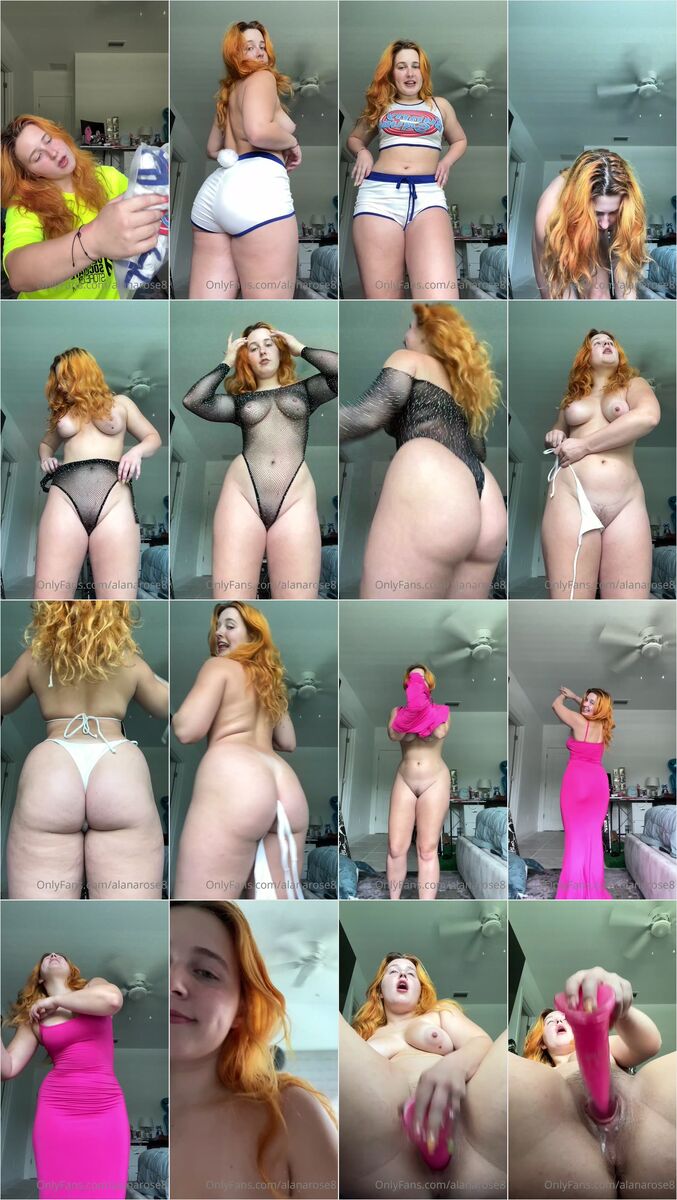 AlanaRose - Try On Haul naked OF 2025