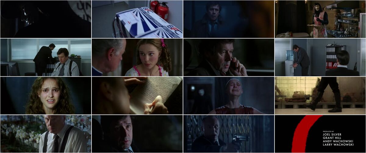 V for Vendetta 2005 480p BluRay Hindi English DD 2 0 ESubs-Skymo