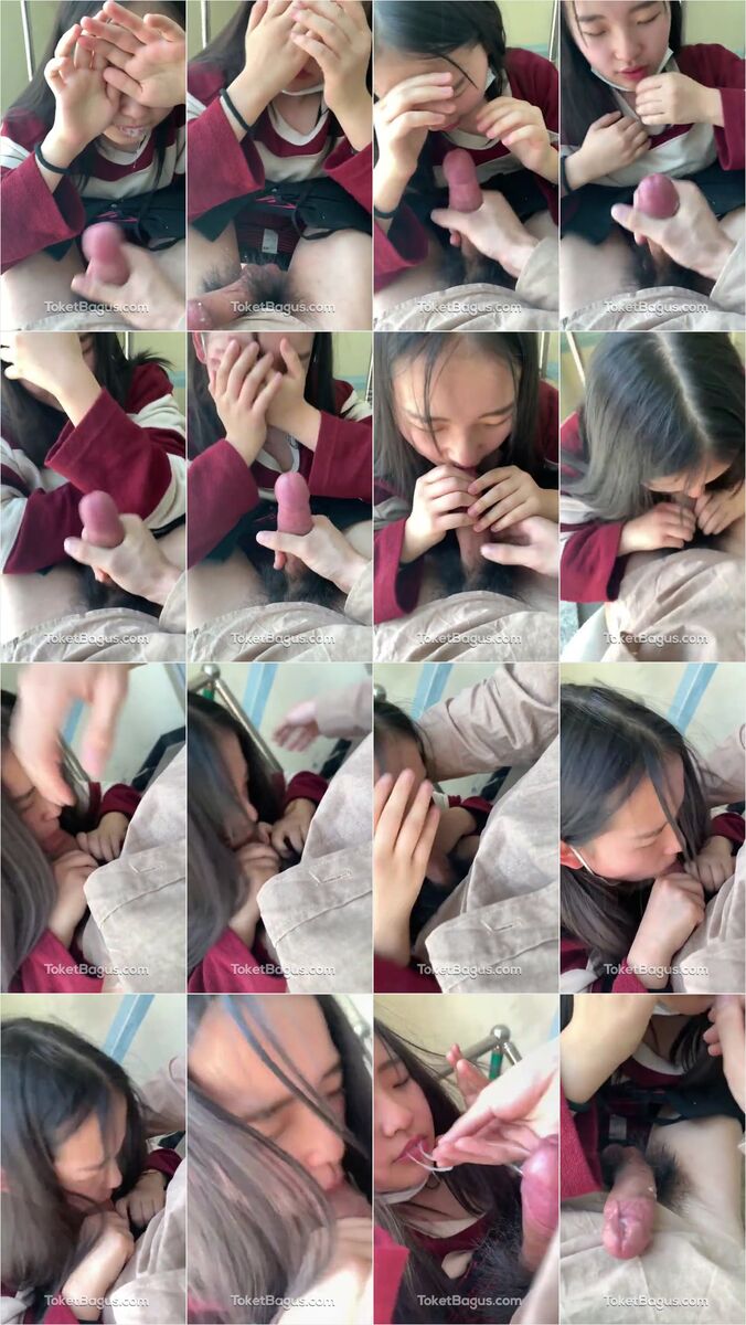 Chindo imut nyepong di crotin di mulut
