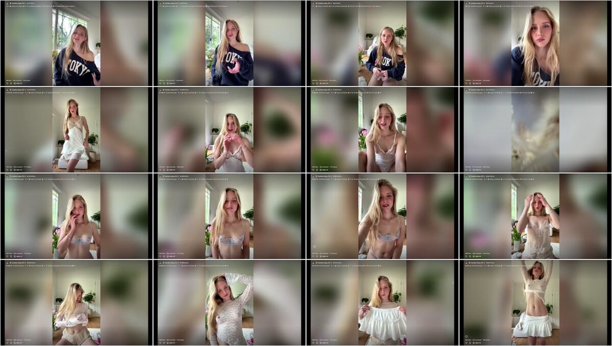 Caroline Zalog $500 Livestream Part 1 Video Leaked