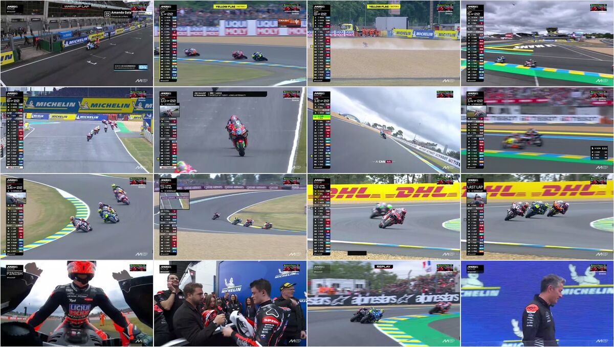 6ª - Carrera de Moto2 del G P  de Francia - 11-05-25