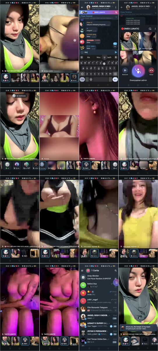 Coli berjamaah live tele megumi