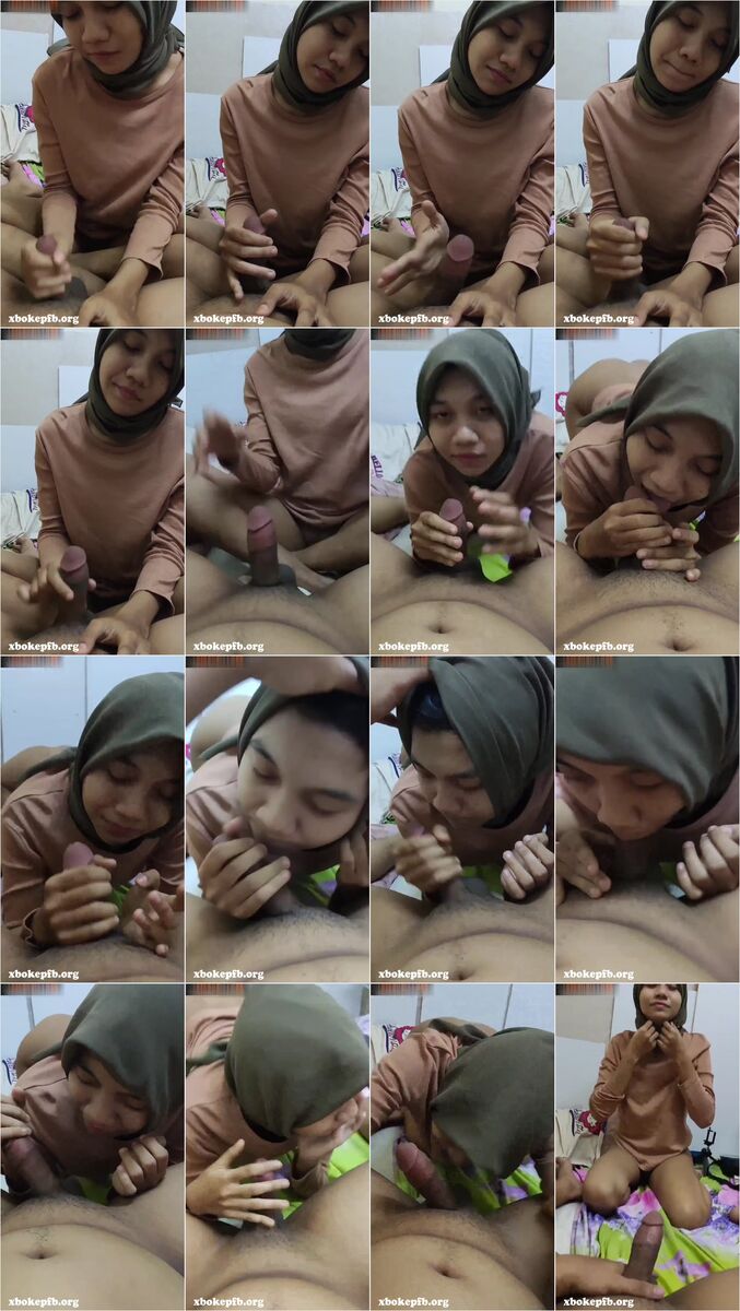 Bokep local hijab dipaksa nyepong pacar