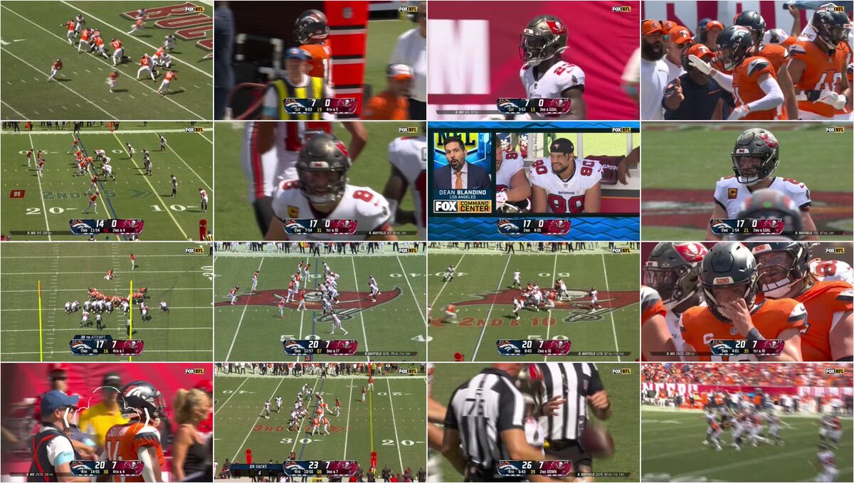 Denver Broncos at Tampa Bay Buccaneers 22 09 2024 low