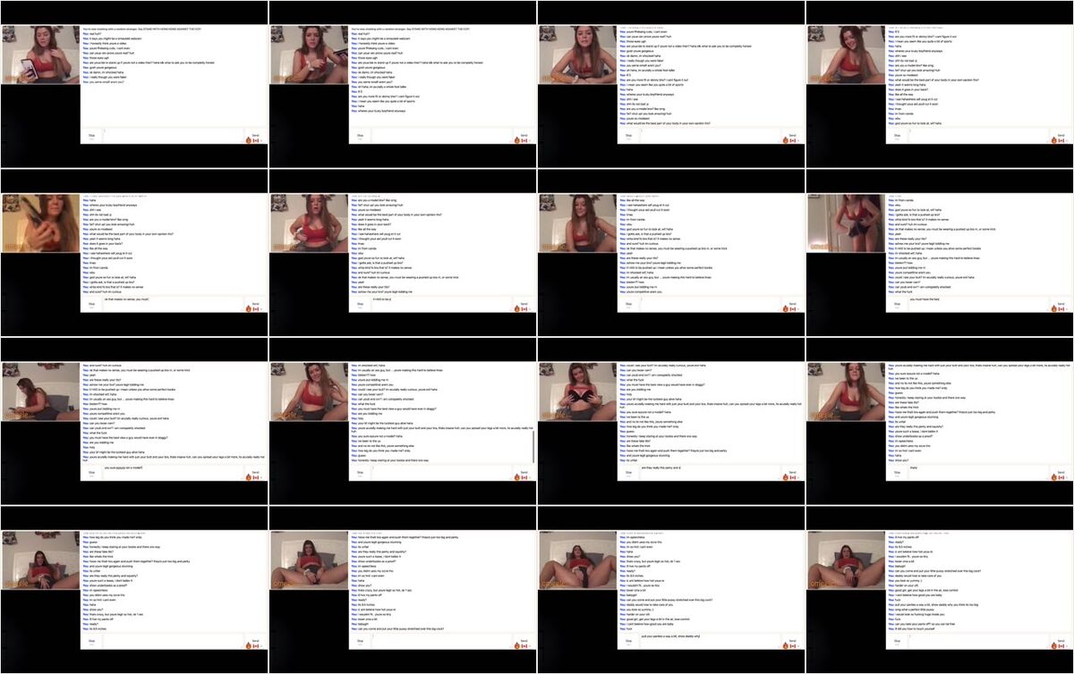 Omegle Teen Red Tee