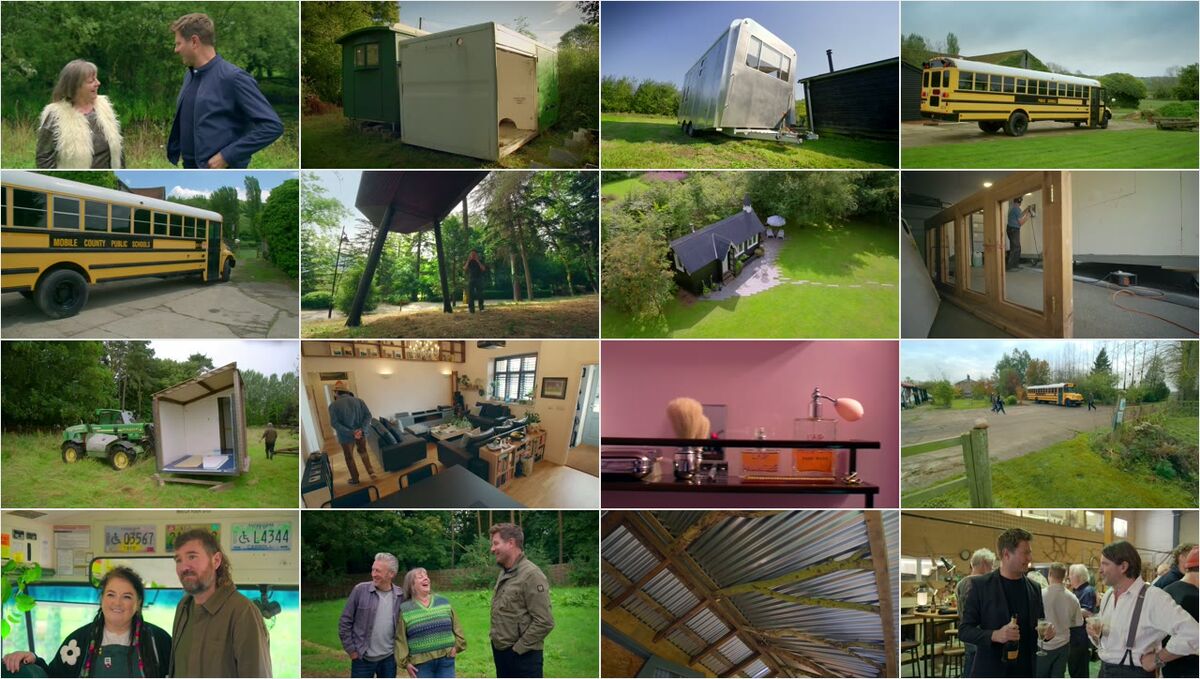 George Clarkes Amazing Spaces S13E06 Eco-Cabin and American Scho