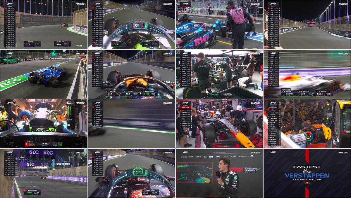 Formula1 2025 Round05 Saudi Arabia Qualifying